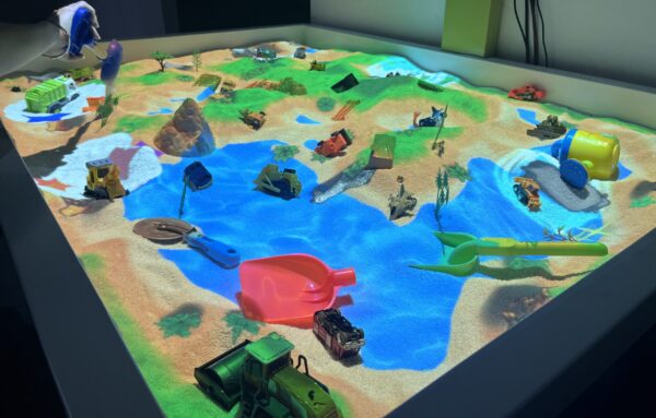 immersive Interactive Sandbox Game for Kids: Projection Systems