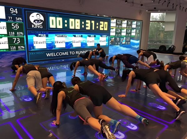 Explore the Latest in Digital Fitness Gyms with Dynamic Projection