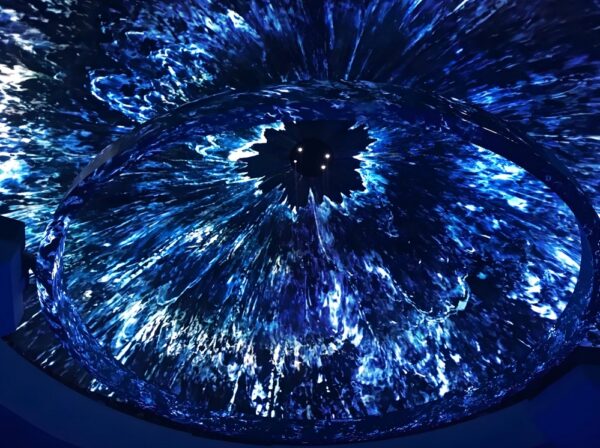 Immersive Canopy Projector: Hot Interactive Ceiling Design System