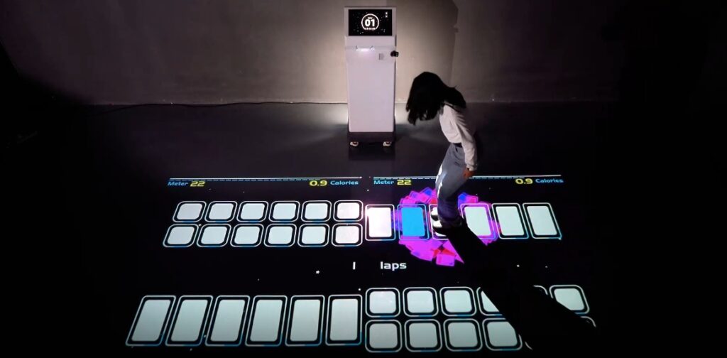 Interactive Hopscotch Floor Projection Game for Kids | Supplier