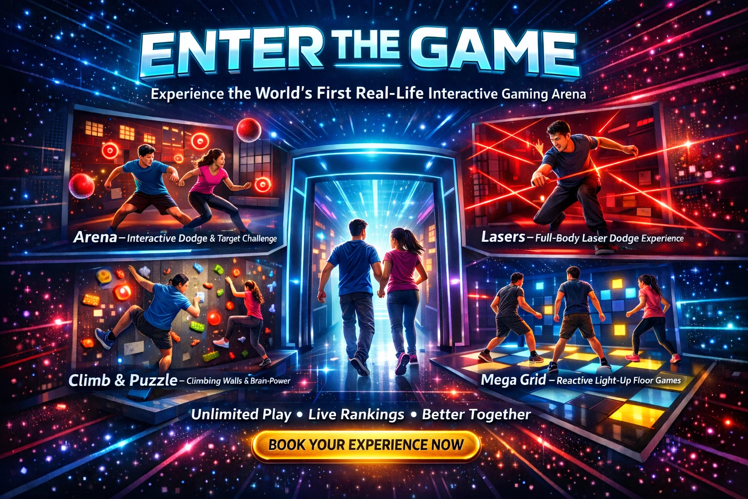 Onecraze Activate Game Solution | Interactive LED Arena Games